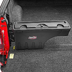 UnderCover SwingCase Truck Bed Storage Box | SC401D | Fits 2005 - 2022 Toyota Tacoma Drivers Side - Will not fit 2019-2021 without storage box , Black