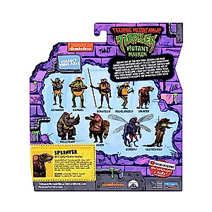 Teenage Mutant Ninja Turtles: Mutant Mayhem 4” Splinter Basic Action Figure by Playmates Toys