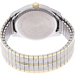 Armitron Men's 204591GYTT Two-Tone Expansion Band Dress Watch