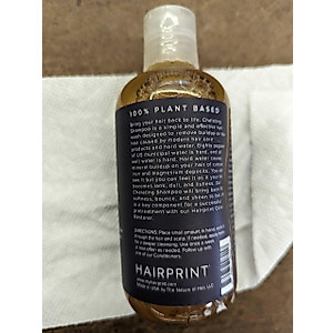 Hairprint - Natural Plant-Based Chelating Shampoo To Remove Buildup | Clean, Non-Toxic Haircare (8 fl oz | 240 ml)