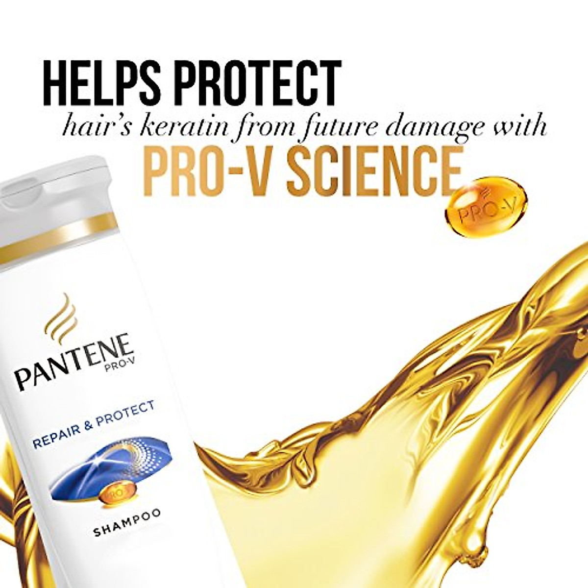 Pantene Pro-V Repair & Protect Shampoo 25.4 Fl Oz (packaging may vary)