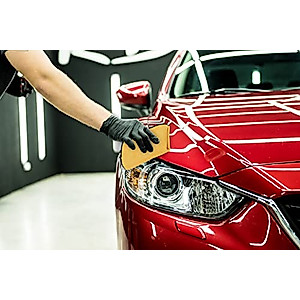 Simple Houseware Professional Grade Ultra Plush Premium Microfiber Towels, 410 GSM (16 inch x 24 Inch) (6 Pack) - Safe for Car Wash, Home Cleaning & Pet Drying Cloths