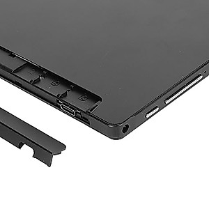 Haofy 10.1 Inch 2-in-1 Tablet, Portable Tablet with Stereo Dual Speaker 8GB RAM 256GB ROM 100‑240V, with Keyboard to Work (US Plug)