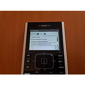 Texas N3/TBL/1E1 TI-Nspire CX Graphing Calculator, Black