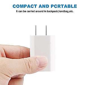USB Wall Charger,Plug in Phone Charger,3 Pack 5V/1A Single Port USB Charging Block Adapter Travel USB Charger Compatible iPhone13/12/SE/11 Pro,Samsung Galaxy S21/S20 Ultra 5g,Note20/10/9, A72 A52,LG