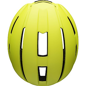 BELL Daily MIPS LED Adult Commuter Bike Helmet - Matte Hi-Viz (Discontinued), Universal Women's (50-57 cm)
