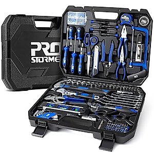 Prostormer 259-Piece Home Tool Kit, Household Auto Basic Complete Hand Repair Tool Set with Portable Storange Case,All Purpose Tool Box Kit for Men and Women