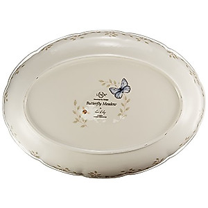 Lenox 6084024 Butterfly Meadow Oval Baker