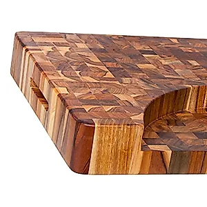 BUTCHER BLOCK EXTRA THICK WITH BOWL CUT OUT 601