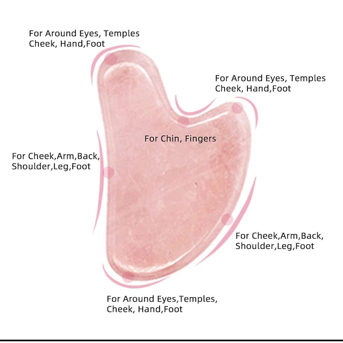 Face Roller Skin Care - Jade Roller Gua Sha Set, Rose Quartz Face Roller | Ultimate Facial Skin Care Products & Beauty Products Tools | Jade Facial Roller for Face and Eye Massager