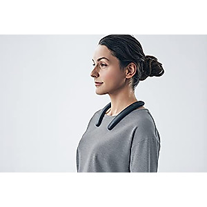 Sony SRS-NB10 Wireless Neckband Bluetooth Speaker Comfortable and Lightweight with Technology to Work from Home, Built-in mic, 20 Hours of Battery Life, and IPX4 Splash-Resistant- Charcoal Gray