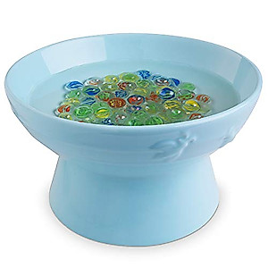 Navaris Bee Watering Station - Ceramic Bowl for Feeding and Watering Bees, Butterflies, Small Insects - Decorative Water Station for Gardens and Yards