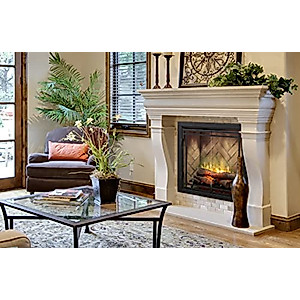 Dimplex Revillusion® 36" Portrait Built-In Firebox (Model: RBF36P), 4435/6739/8786 BTU, 120/208/240 Volt, 1375/1975/2575 Watt, Herringbone