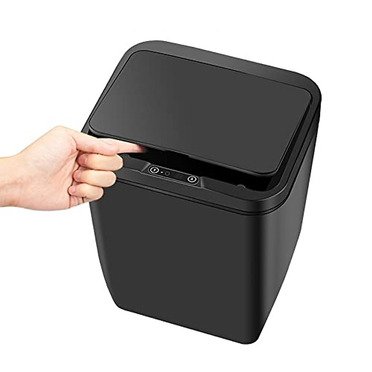 LIRUXUN Automatic Touchless Trash Can Intelligent Induction Motion Sensor Trash Can Recycle Bin Kitchen Garbage Car Trash