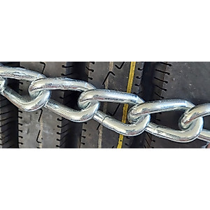 Grizzlar GSL-2221CAM Alloy Light Truck Ladder CAM Tire Chains 215/75-17.5 215/80-17 225/60-19 225/65-18 225/70-18 225/70-19.5 LT225/75-17 LT225/85-16 LT235/75-16 LT235/85-16 LT245/70-17 LT245/75-16