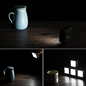 Ulanzi Ultra Bright LED Video Light - LED 49 Dimmable High Power Panel Video Light for DJI Ronin S SC OSMO Mobile 3 2 Zhiyun WEEBILL Smooth 4 Gimbal for Canon Nikon Sony Digital DSLR Cameras