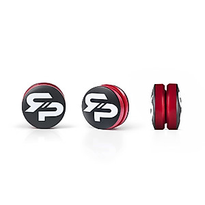 RTP Tennis Racket Vibration Dampener - ShockSorb Red Ultrasoft V3 The Only Dampener Made for Pain Relief - Handcrafted with Patented Material Sorbothane Made in USA - 1 Pack Limited Warranty