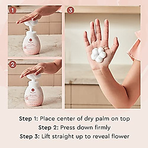 MyKirei by KAO Foaming Hand Soap with Japanese Yuzu Flower, Nourishing Hand Wash, Paraben/Cruelty Free and Vegan Friendly, Sustainable Bottle, Pump 8.5 Ounce Citrus