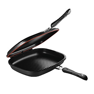 Mundial Hercules collection, Double Sided Cast Aluminum Skillet - Non-Stick Omelette Pan, Perfect for Frittata, Professional Grade, 2 Quarts