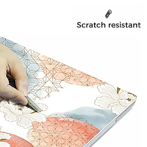 Newplenty Laptop Skin Sticker,13.3 14 15 15.4 15.6 inch Laptop Skins,Universal Vinyl Decal,Dustproof Scratch Resistant Reusable Cover Protector with Free 2 Wrist Pads (Flower 3)