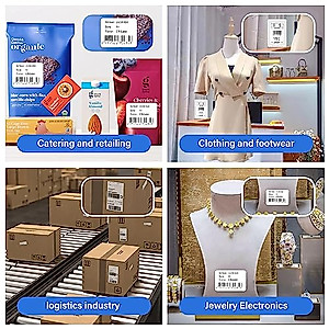 4.33" x 1476' (110mm X 450m) Thermal Transfer Wax Resin Ribbon for Label Tag Barcode Printing for Zebra,TEC,DATAMAX,etc