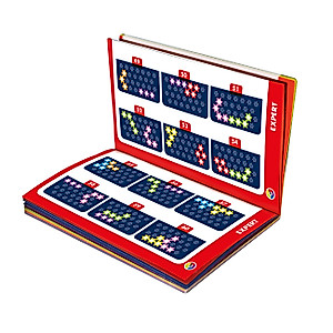 SmartGames IQ Stars Travel Game with 120 Challenges for Ages 6 to Adult