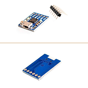 Comimark CP2102 Micro USB to UART TTL Module Serial Converter Programmer for Arduino etc (5Pcs)