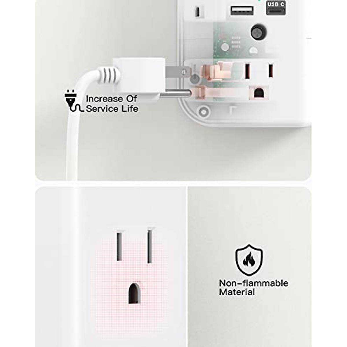 Outlet Extender & Wall Outlet Extender