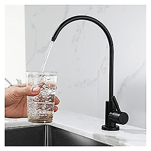 RTYUIE 1/4" Kitchen Faucet Direct Drinking Water Tap Water Purifier Faucet Kitchen Sink Drinking Water Impermeable Purifier Faucet Installation is Convenient for Smooth Water Outlet