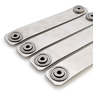 Barn-Shed-Play S/4 Stainless Steel Glider Bearing Arm Brackets - 6 1/2" from Hole to Hole