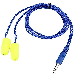 Tosuny Sportsman Foam Earbuds Auto Racing Mini Noise Reduction Foam Earbuds - Ear Mold Mono Racing Speakers - 1/8" Plug