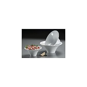 American Metalcraft FLRB8 Bowls, 8" Length x 8" Width, White