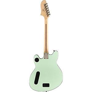 Squier Contemporary Active Starcaster Electric Guitar, with 2-Year Warranty, Surf Pearl, Maple Fingerboard, None Pickguard