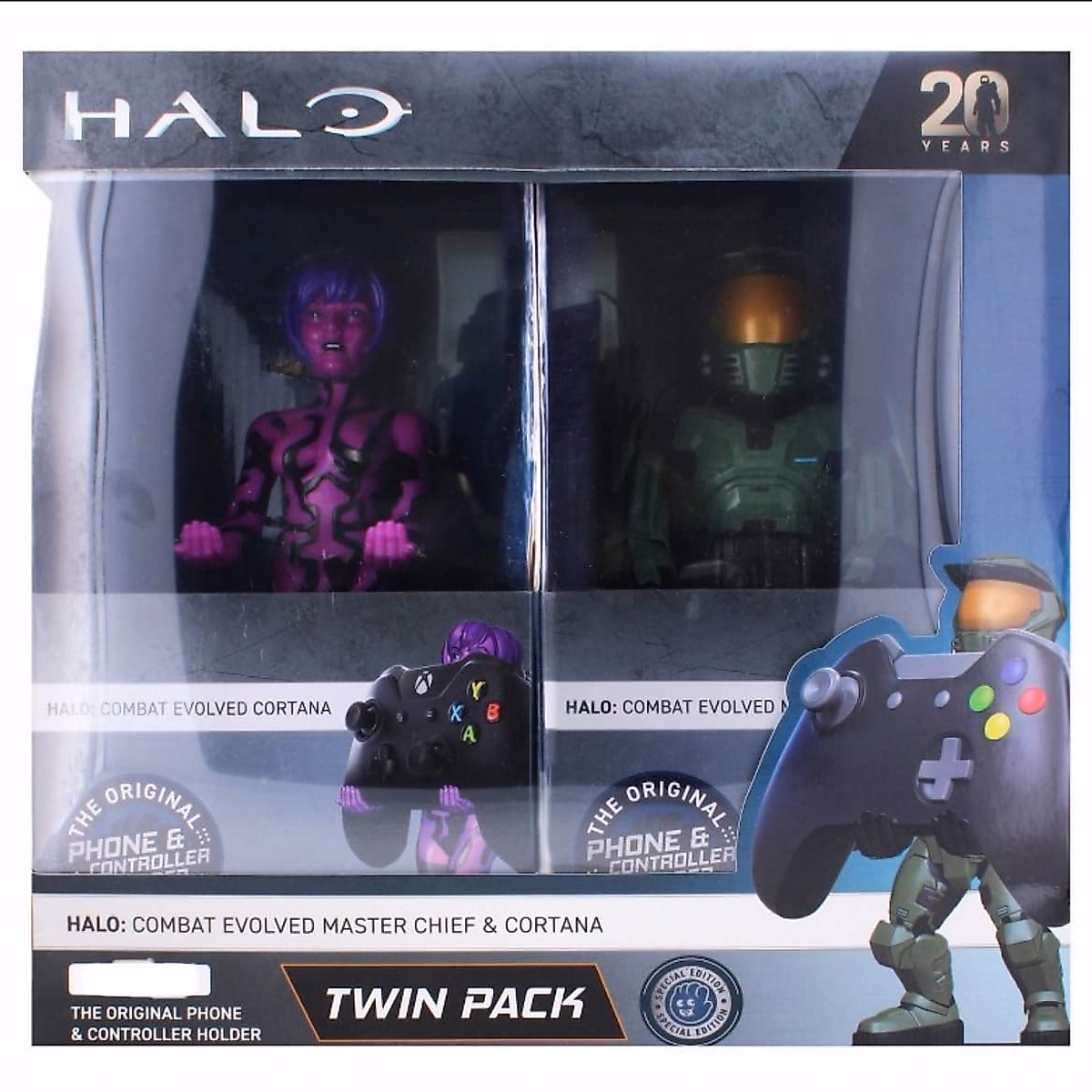 Halo Combat Evolved Master Chief & Cortana Phone & Controller Holder
