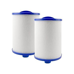 LeadCon 2 Pack PWW50 Filter Replacements for PWW50P3(1 1/2" SAE Coarse Thread), Compatible with Unicel 6CH-940, Filbur FC-0359, Waterway 817-0050 Front Access Skimmer Aber Hot Tubs Fliter