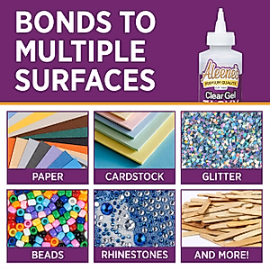 Aleene's Clear Gel Tacky Glue 4oz