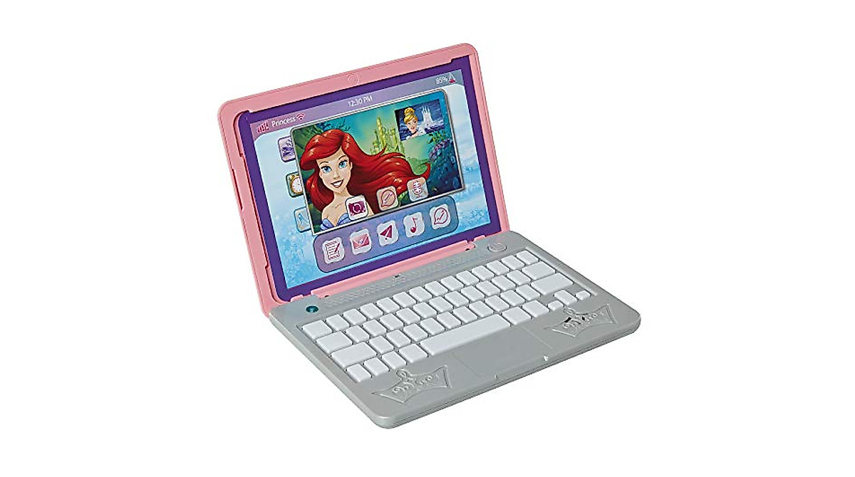 Disney Princess Play Laptop for Girls with Lights & Sounds | Ages 3+