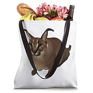 Big Floppa Meme Cat Tote Bag