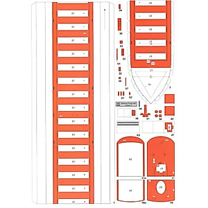 TECKEEN 1/400 Scale Paper Ship Model Alloy Fighter Military Model Diecast Plane Model for Collection SS Edmund Fitzgerald Ore Carrier Ship