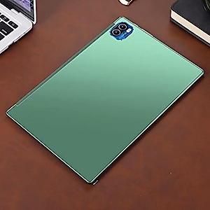 DAUZ FHD Tablet, 8 Core CPU 5G WiFi 2 in 1 10.1 Inch Tablet with Keyboard for Learning for Android 12 (US Plug)