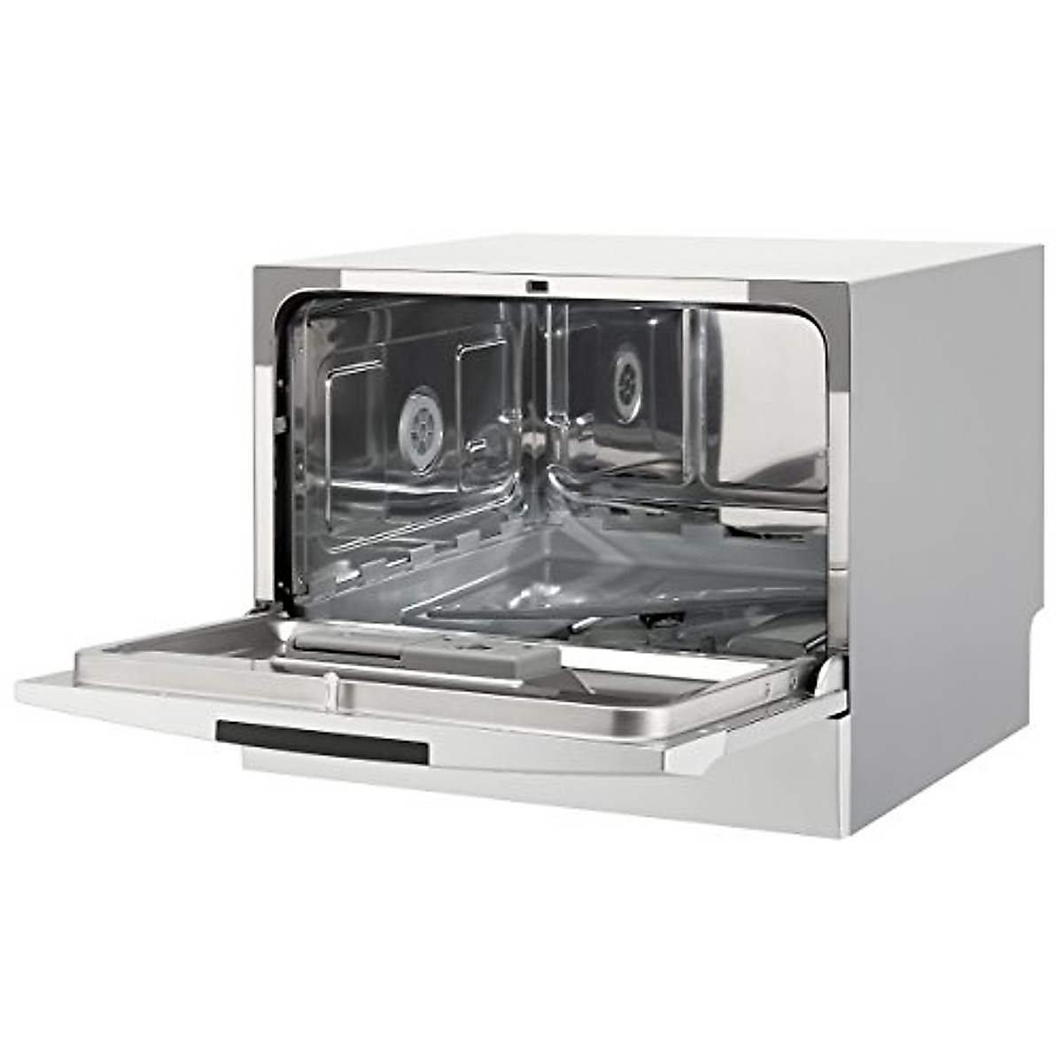 Danby DDW631SDB Countertop Dishwasher with 6 place Settings and Silverware Basket, LED Display, Energy Star