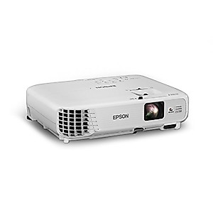 Epson Home Cinema 1040 1080p, 2x HDMI (1 MHL), 3LCD, 3000 Lumens Color and White Brightness Home Theater Projector (Renewed)