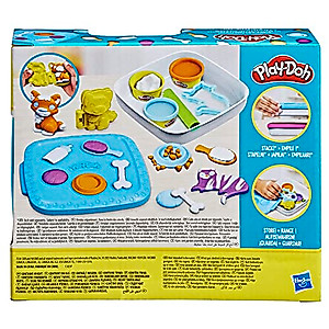 Play-Doh Create ‘n Go Pets Playset, Set with Storage Container, Arts and Crafts Activities, Kids Toys for 3 Year Olds and Up