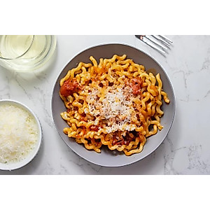 Organic Fusilli Lunghi Pasta by Flora Foods | Long Spiral Pasta Imported from Italy (16 oz / 454g) | Cooks al Dente