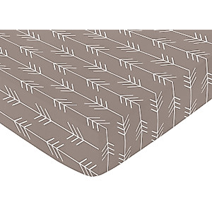 Fitted Crib Sheet for Outdoor Adventure Baby/Toddler Bedding - Arrow Print