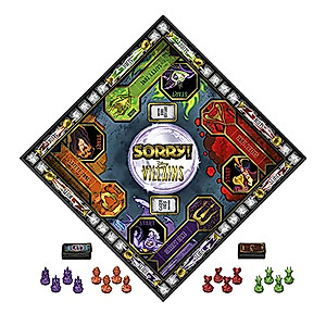 Hasbro Gaming Sorry! Board Game: Disney Villains Edition Kids, Family Games for Ages 6 and Up (Amazon Exclusive) , Green