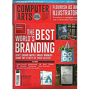 COMPUTER ART MAGAZINE, THE BEST WORLD'S BRANDING OCTOBER, 2016 ISSUE # 258