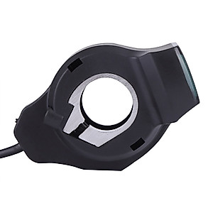 EGGPOD Bike Fender 12-99V Universal Electric Bicycle Voltage Display Handlebar Voltmeter Display for Electric Bike Scooter e-Bike Accessories Mud Guards