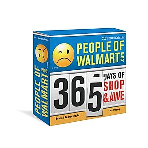 2021 People of Walmart Boxed Calendar: 365 Days of Shop and Awe (Funny Daily Calendar, Desk Gift, White Elephant Gag Gift for Adults)