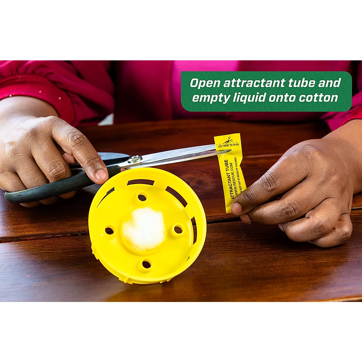 RESCUE! Reusable Yellowjacket Trap – Includes Attractant - 2 Traps